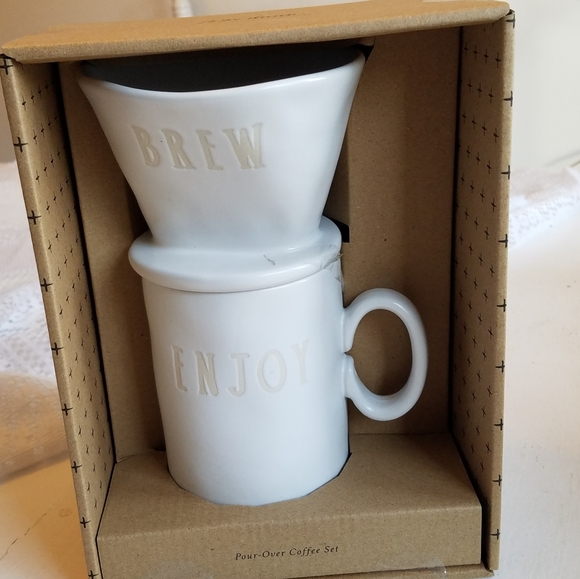 Rae Dunn | Dining | Nib Rae Dunn Pour Over Coffee Set | Poshmark